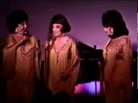DeCastro Sisters--Teach Me Tonight, It's Love, Live 1997 Hollywood Performance