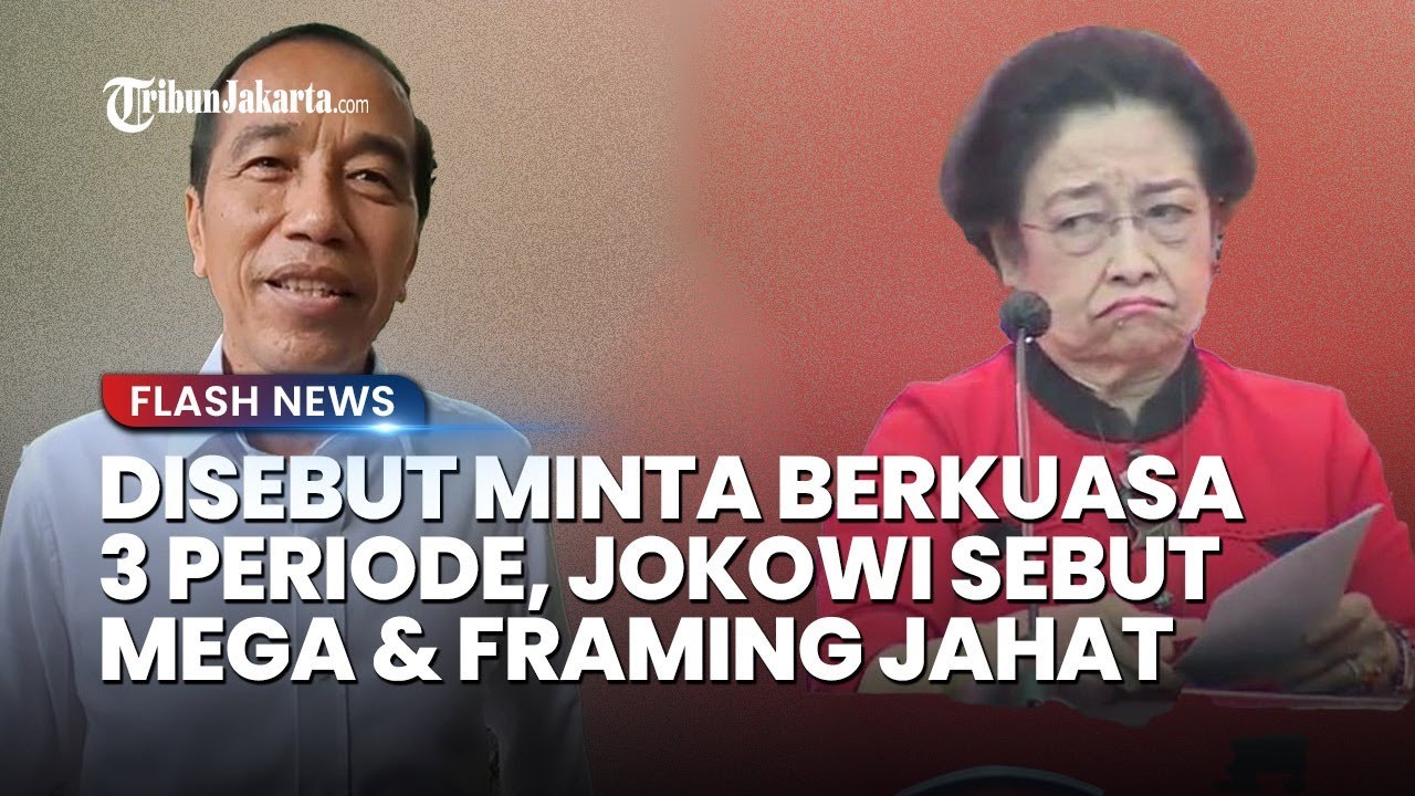 Jokowi Sebut Ucapan Hasto Framing Jahat, Minta Tanya ke Megawati Soal ... Jokowi Sebut Ucapan Hasto Framing Jahat, Minta Tanya ke Megawati Soal ...