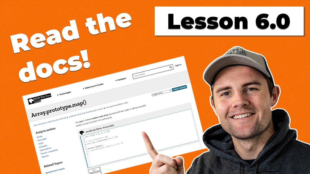How to Read JavaScript (MDN) Documentation #fullstackroadmap (Ep. 6.0)