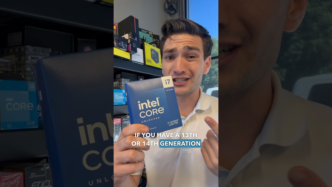 Intel Microcode Update! 0x12B #tech #pcrepair #computerrepair #gamingpc #cpu #intel #pcgaming #pc