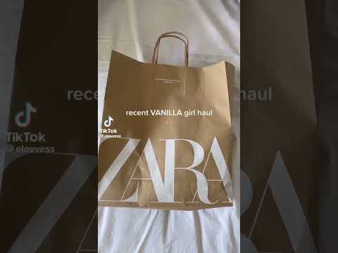 Zara haul vanilla girl #aesthetic #summer #vanilla #fashion #viral #fypシ #fyp #1k