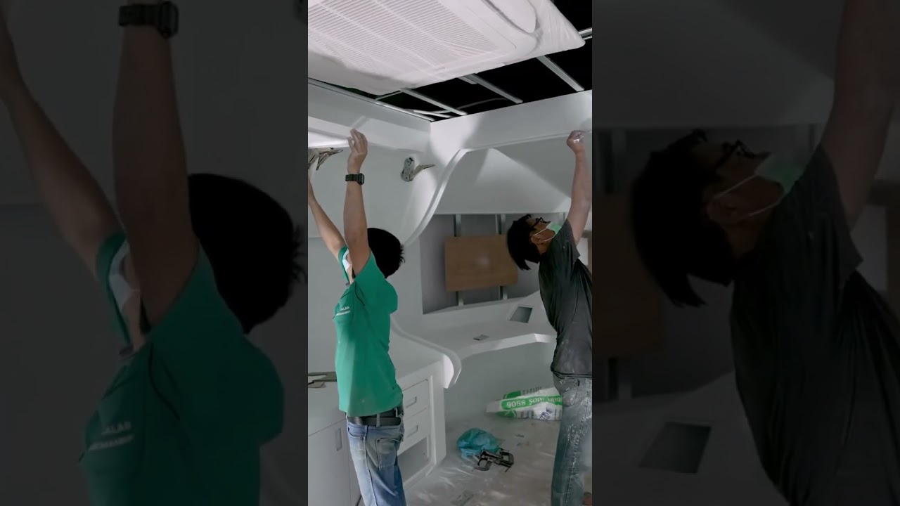 Building My Spaceship BKII7 89Architect kk interior design pattaya #Spaceship #desksetup #deskspace