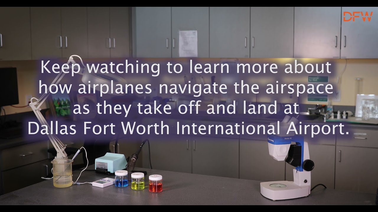 How Do Planes Navigate the Airspace Around DFW Airport?