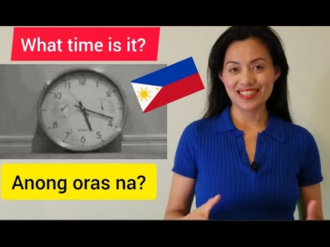 How to say "Time" in Filipino Language