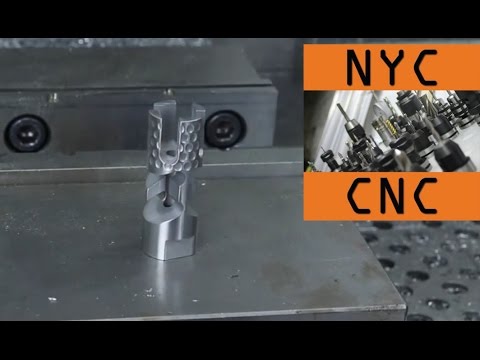 Gimme a Brake! Machining a DIY CNC 9MM AR-15 Muzzle Brake! - NYC CNC