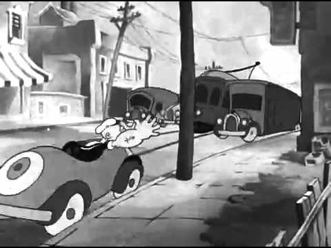 Popeye and Olive Oyl in WIMMEN HADN’T OUGHTA DRIVE (1940) – The mother ...