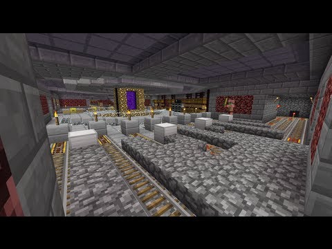 Nether Subway System Minecraft Project