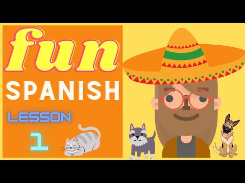 SPANISH lesson for PRE SCHOOLERS
