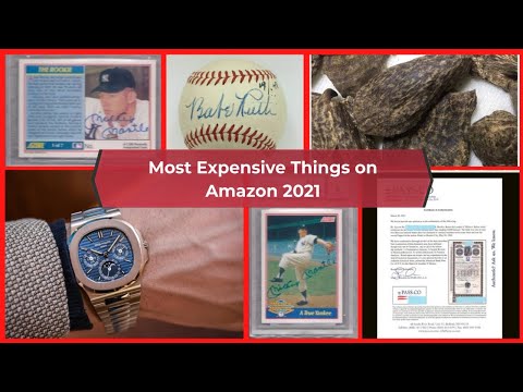 5 Most Expensive Things On Amazon 2021 | Most Expensive Items On Amazon!