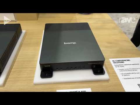 InfoComm 2023: Biamp Highlights AI Noise Reduction in TesiraFORTÉ X 400 Meeting Room DSP