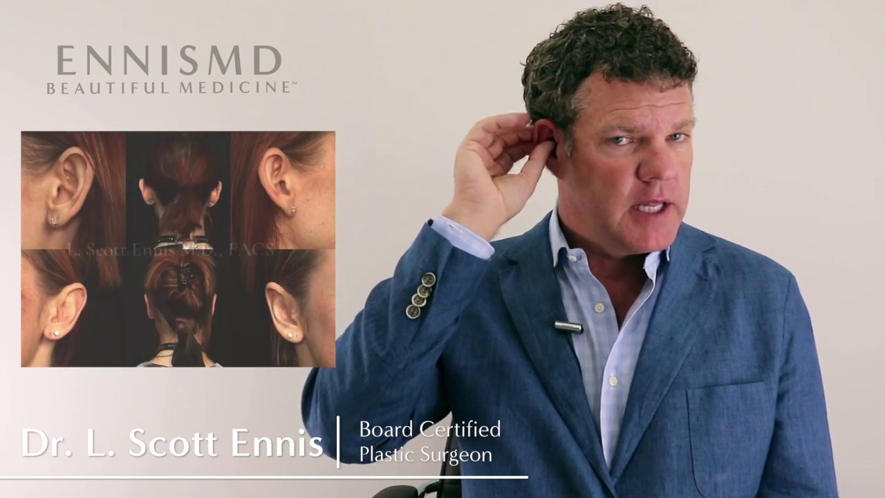 Otoplasty Cosmetic Ear Surgery Overview with Dr. L. Scott Ennis