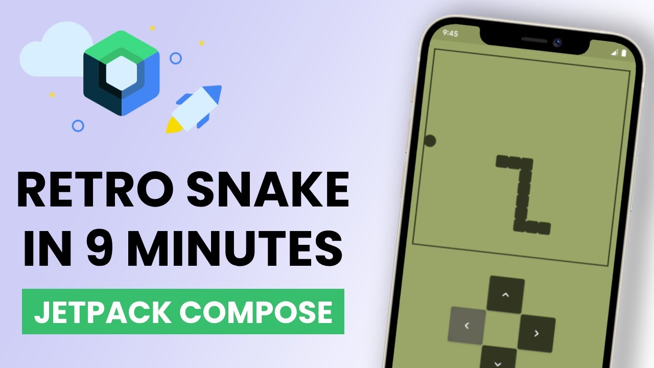 Let's make Snake Android Game in 9 minutes | Jetpack Compose