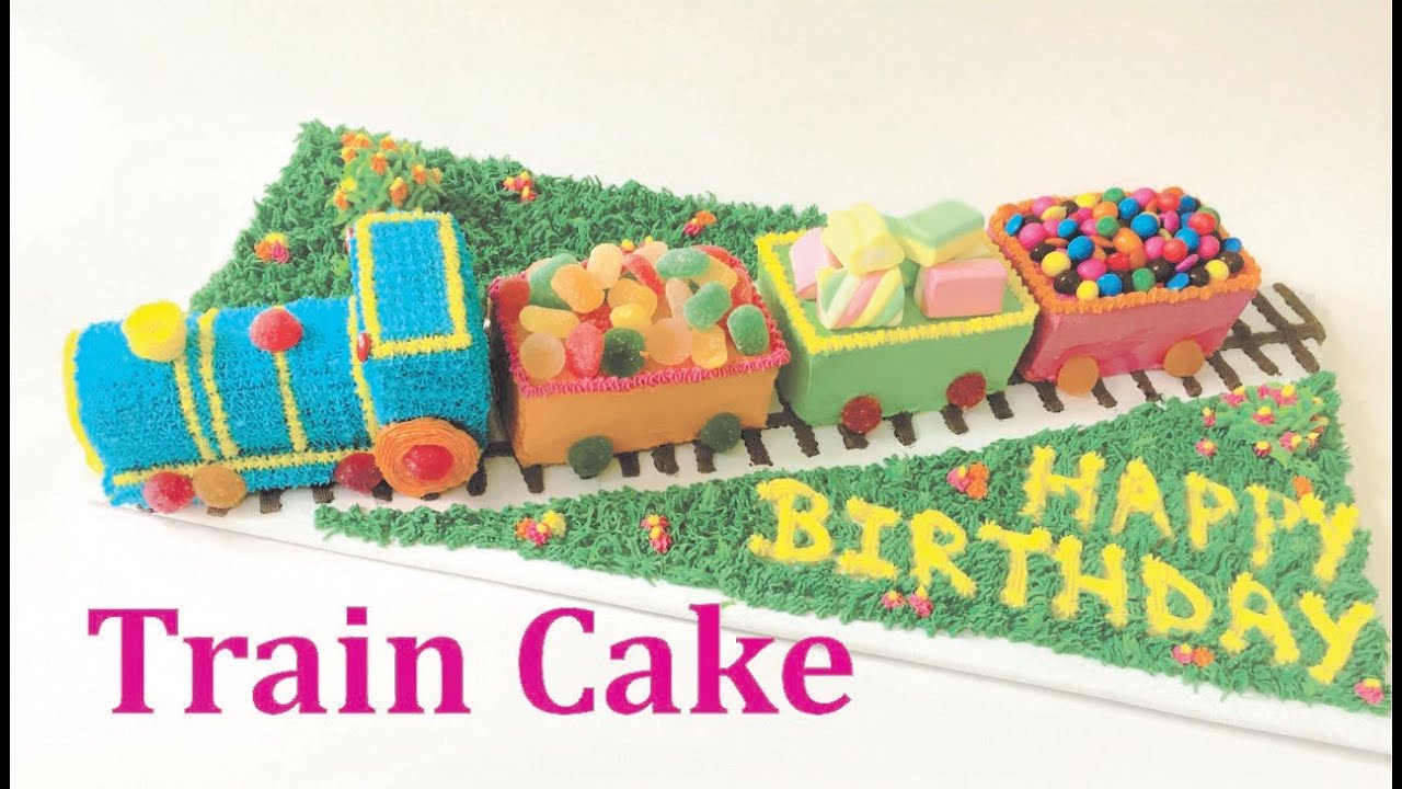 Amazing Train Cake | Kids Birthday Cake Ideas