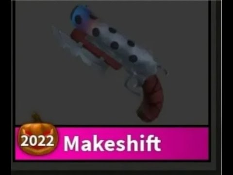 TRADING FOR MAKESHIFTSET IN MM2!(makeshift knife and gun)🤩💙💙