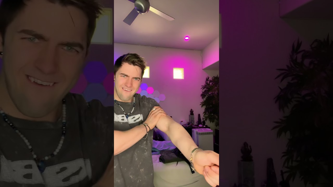 Vampire Tries the Veiny Arm thing #shorts