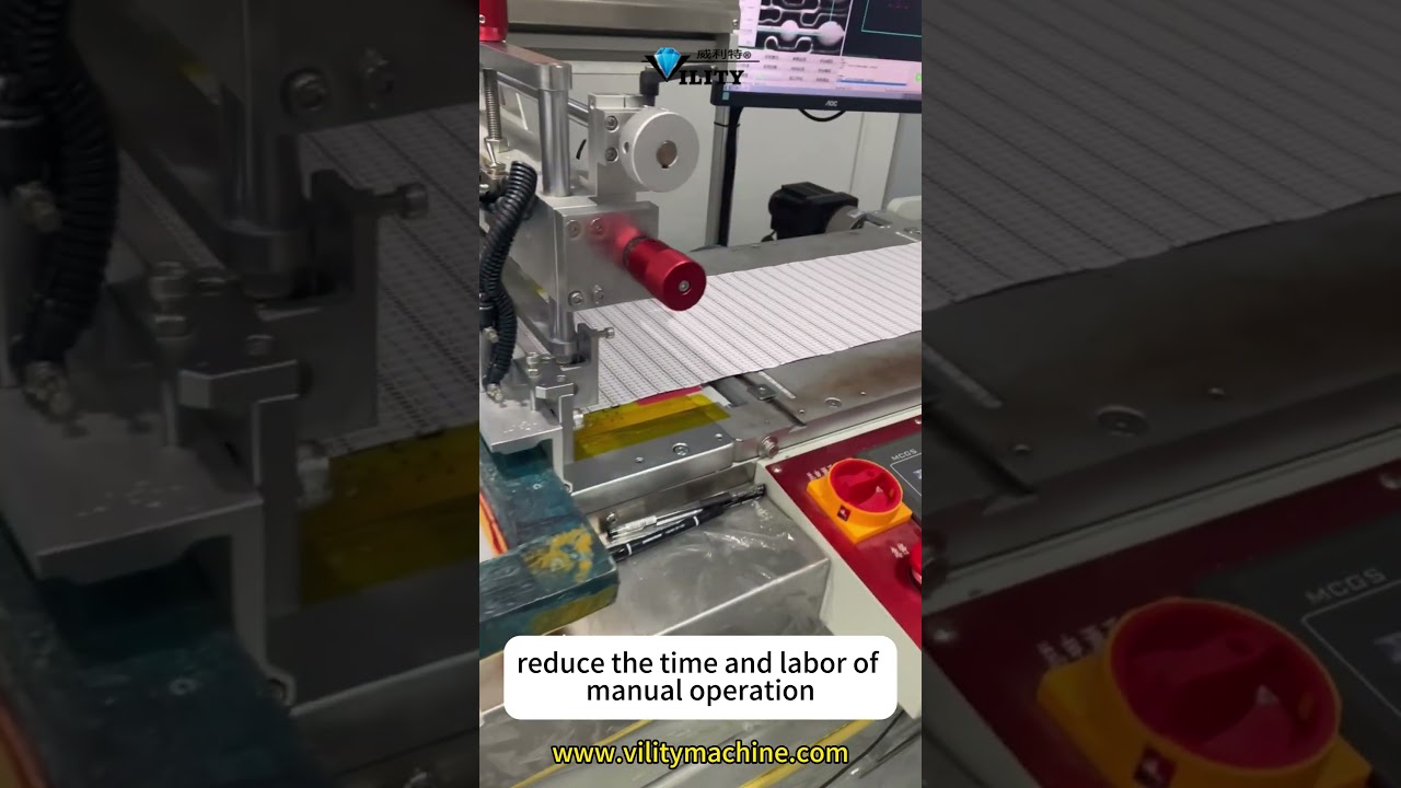 Vility Roll to Roll CCD Screen Printing Machine | High-Precision Printing for Electronics #vility
