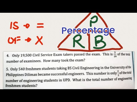 Percentage Rate Base: 19,500 is 3/20 of the total who passed Civil Service Exam |Part 3 of 3