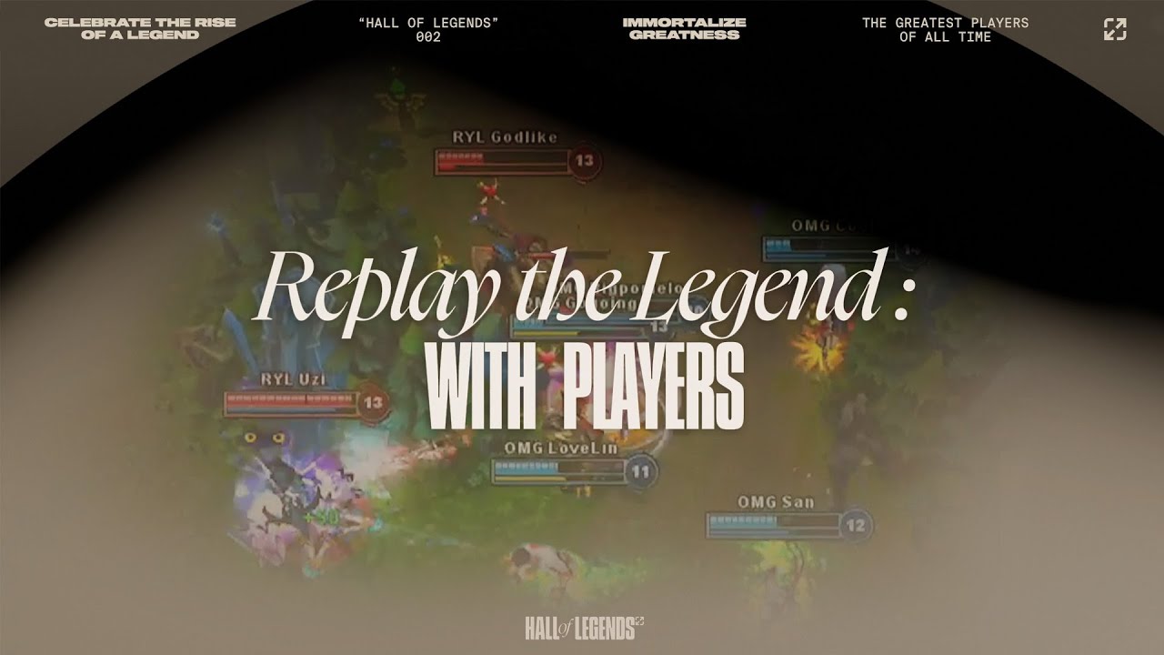 [外絮] LCK uzi名人堂紀念影片 輪流吹捧uzi - 看板LoL - PTT網頁版