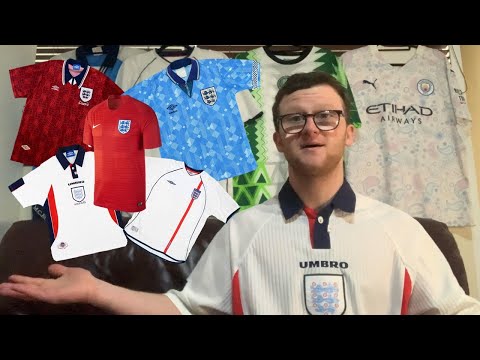 Top ten England shirts of all time!!!...*controversial???*