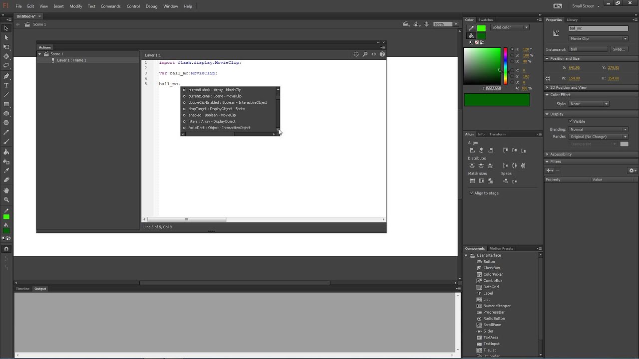 Intro to Animation with ActionScript 3