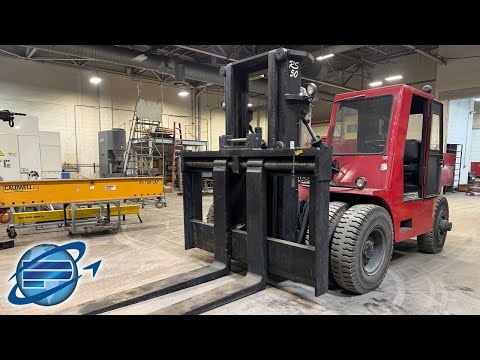 Taylor RS50 Riggers Special 50,000 lb Diesel Forklift | Online Auction