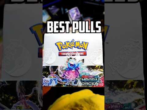 Temporal Forces Booster Box Best Pulls! #pokemoncards