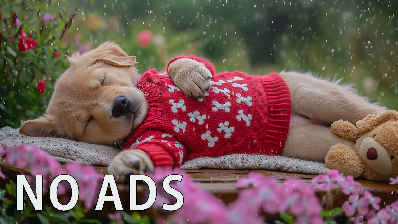 12 HOURS Dog Calming Music 🐶💖 Relaxing Sleep Balance 🎶 Calm Dogs & Ease Stress Naturally 💤 No Ads