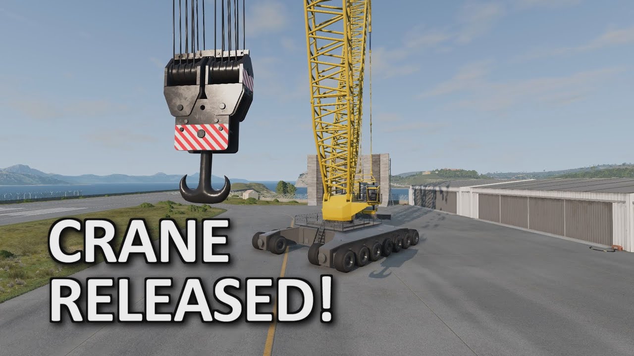 VM1200 Heavylift Crane 1.1.2 - BeamNG.drive