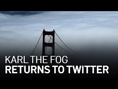 Karl the Fog Twitter Account Returns