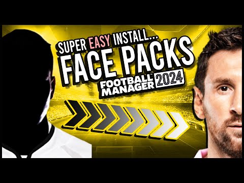 How to EASILY install Face Packs in FM24