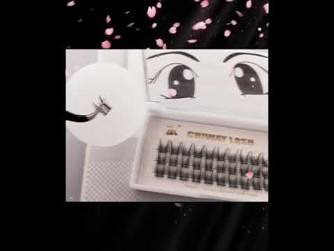 New eyelashes are comingThese eyelashes are called cat ear eyelashes