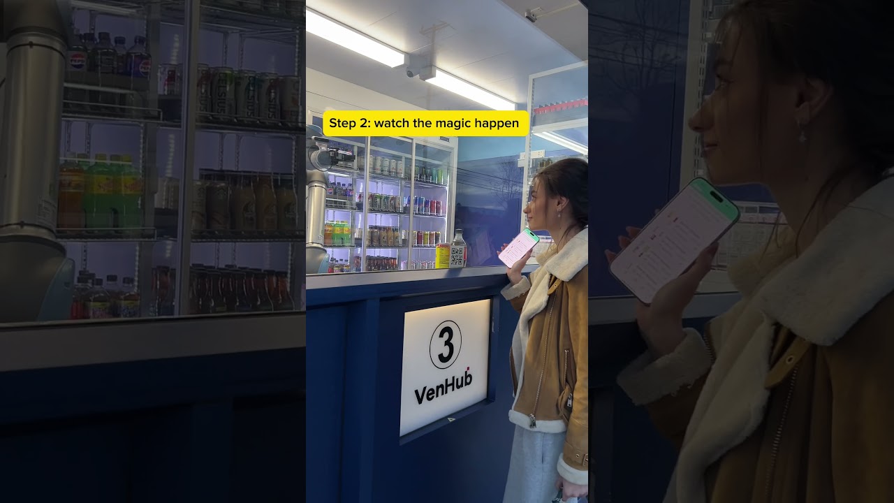 VenHub AI-Powered Smart Store is Taking Over LA 🦾 #AI #Tech #LosAngeles #LA #Innovation #Future