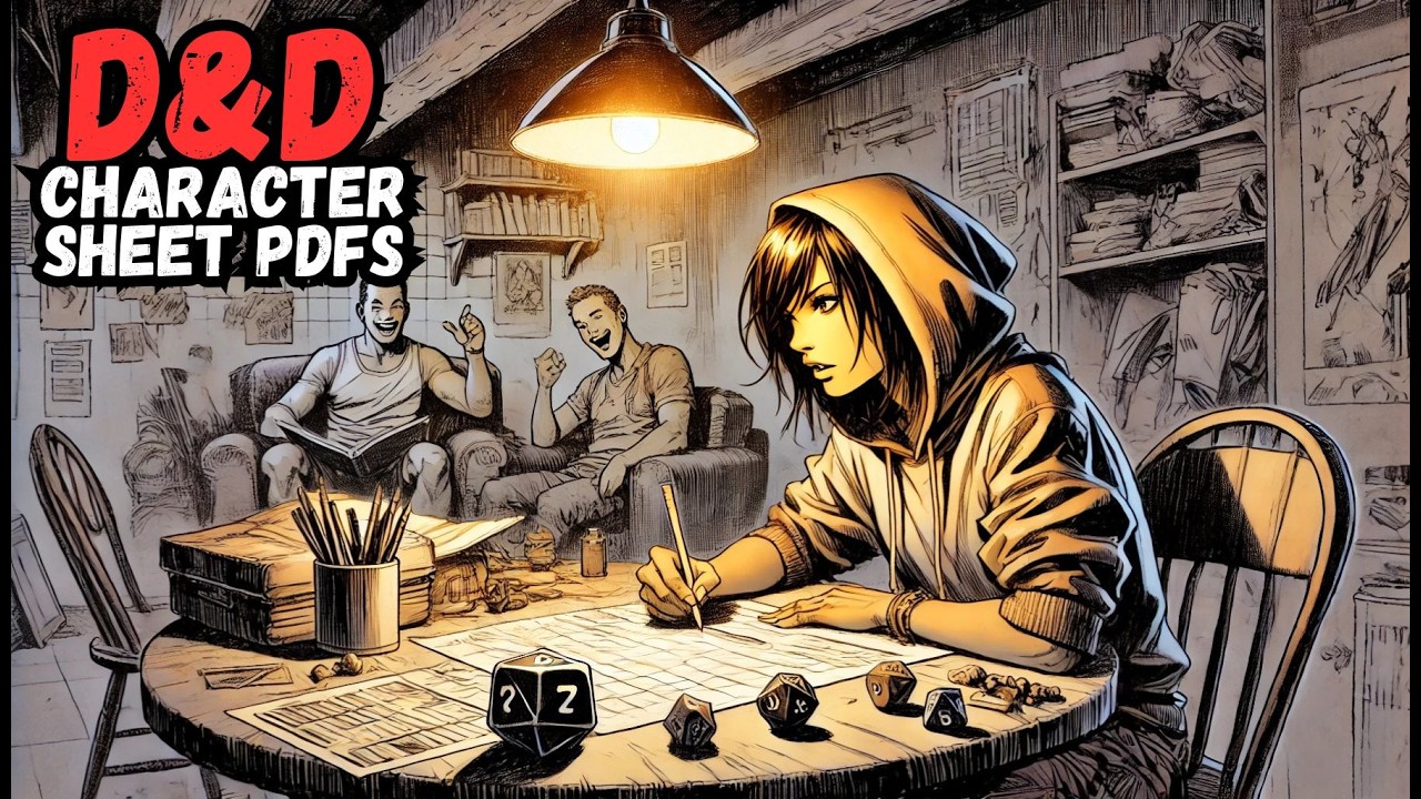 The BEST D&D PDF Character Sheets Yet Released!