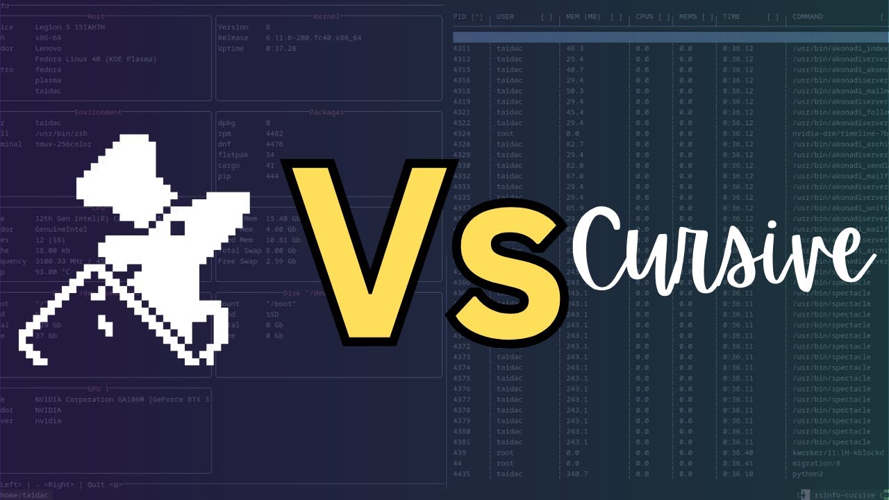 Ratatui vs Cursive  | Rust GUI Wars #3