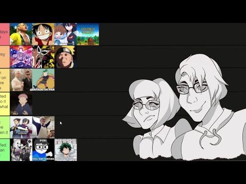 Ash and Kai make Tier Lists for Too Long