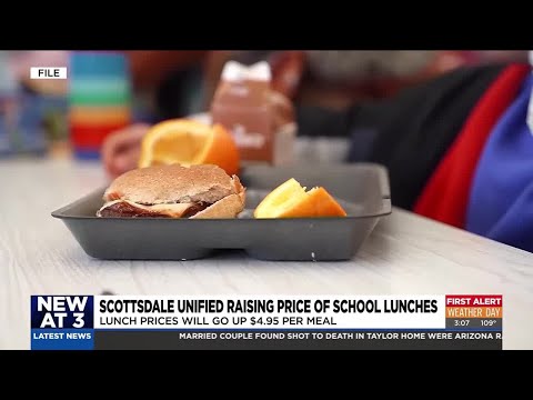 Scottsdale Unified schools raising price of school lunches