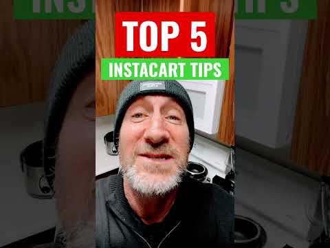 TOP 5 INSTACART SHOPPER TIPS!!! #instacart #shorts #doordash