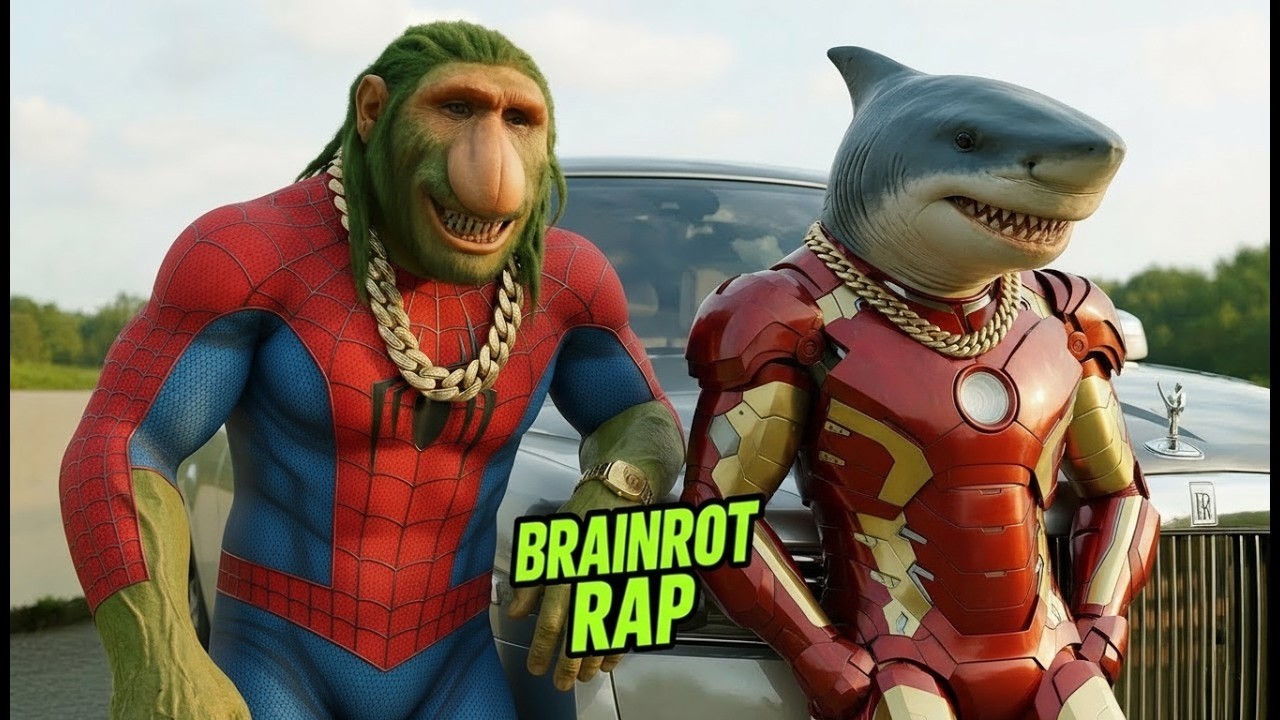 Brr Brr Patapim x Tralalero Tralala - Brainrot Rap (Official Video) | Sahur Music