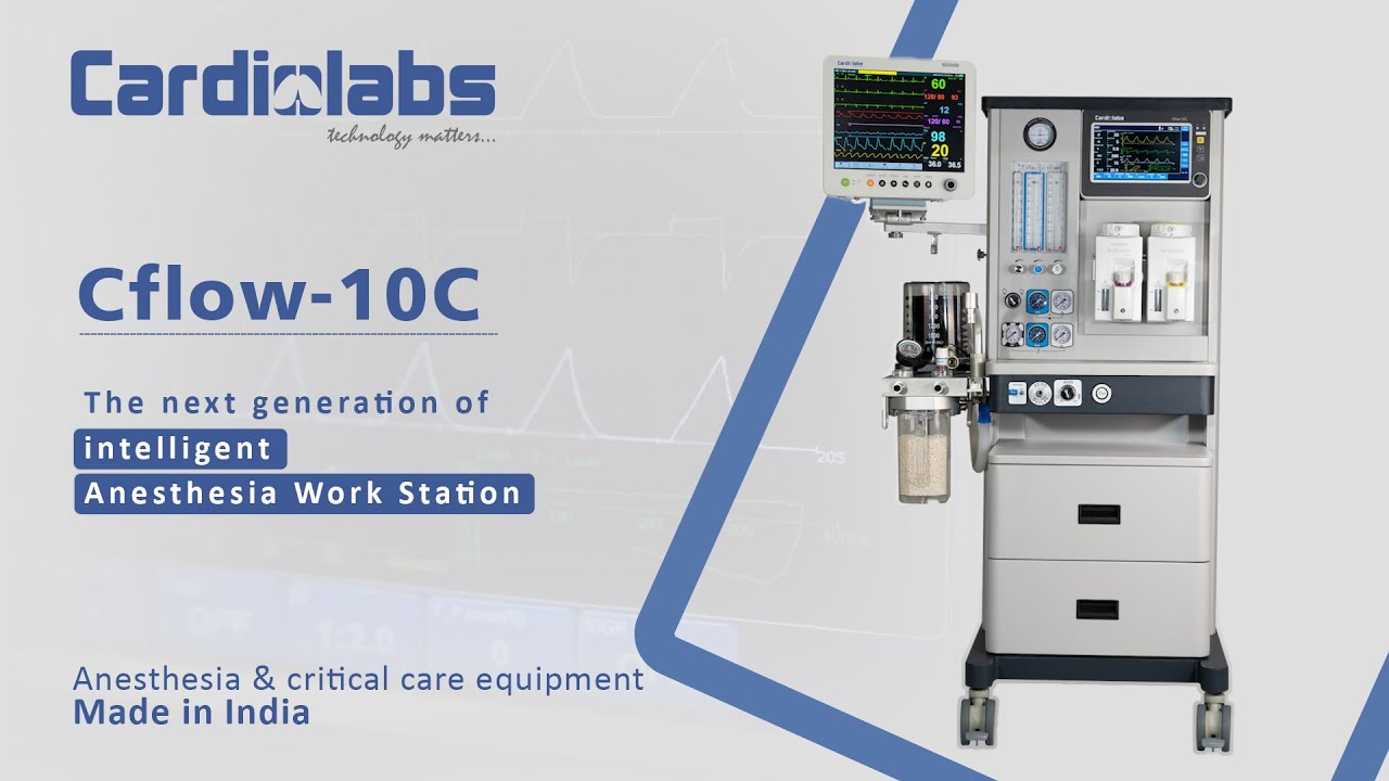 Cflow-10C | The next generation of intelligent Anesthesia Work Station.
