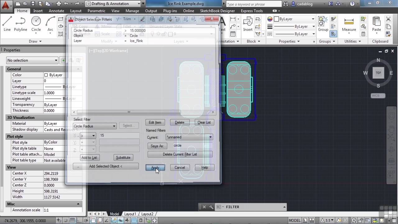 Advanced AutoCAD 2014 Tutorial | Creating And Saving Filters