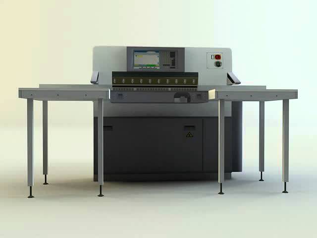 Cutter Machine 3D Model - FlatPyramid