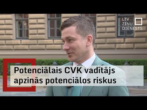 Zviedris: Es teiktu, ka mans ceļš uz CVK vadītāja amatu ir apstākļu sakritība