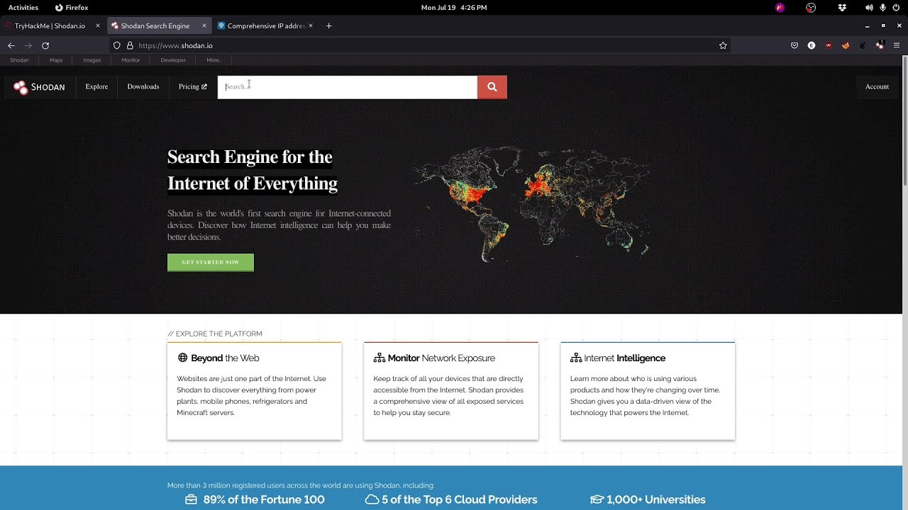 TryHackMe.com Shodan Walkthrough