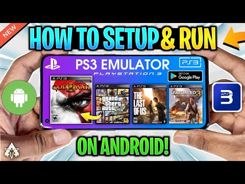 *NEW* PS3 Emulator Android - APS3E 1.2 Setup/Settings/Gameplay | Play PS3 Games On Mobile!