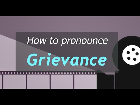 How to Pronounce Grievance | Learn From Movies
