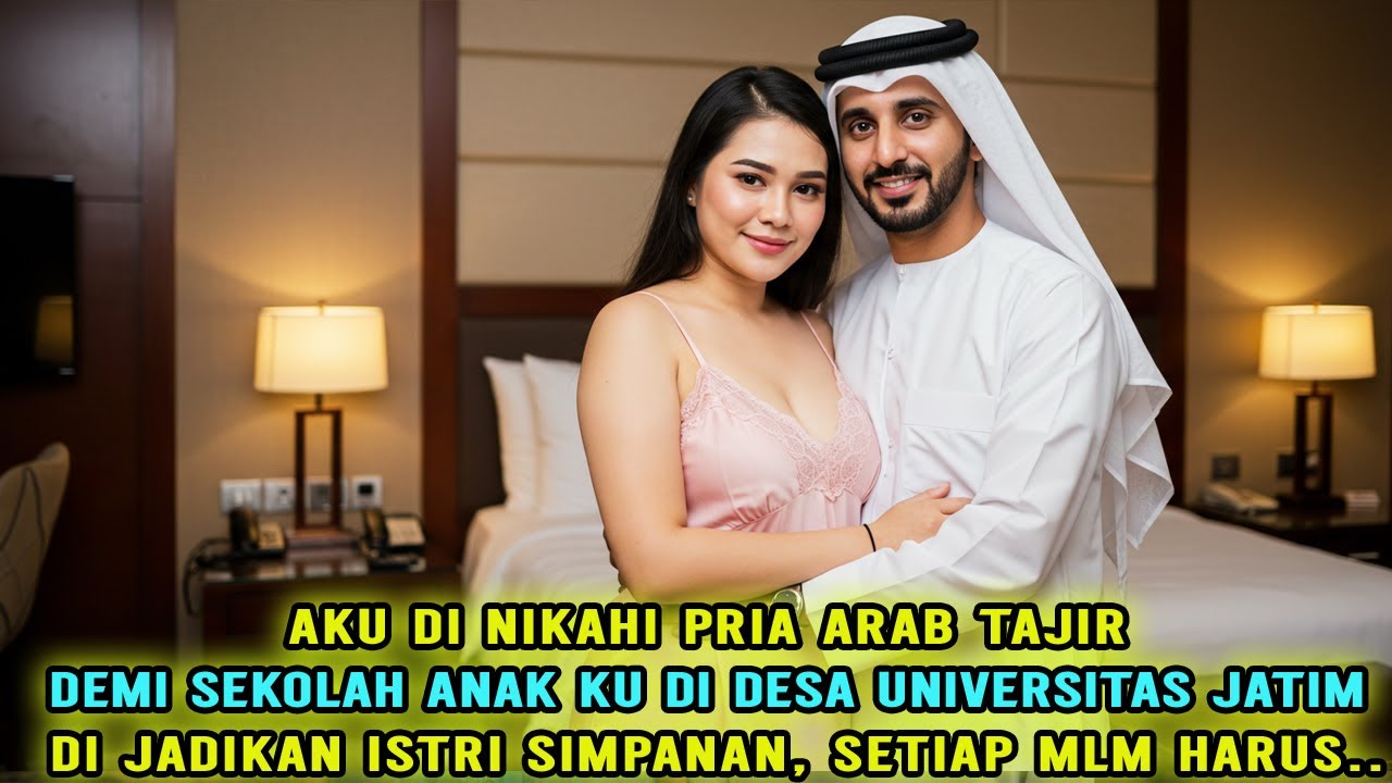 TKI Asal Jatim Di Nikahi Pria Arab Tajir,Demi Sekolah Anaknya Dan Mengangkat Drajat Keluarga di Desa