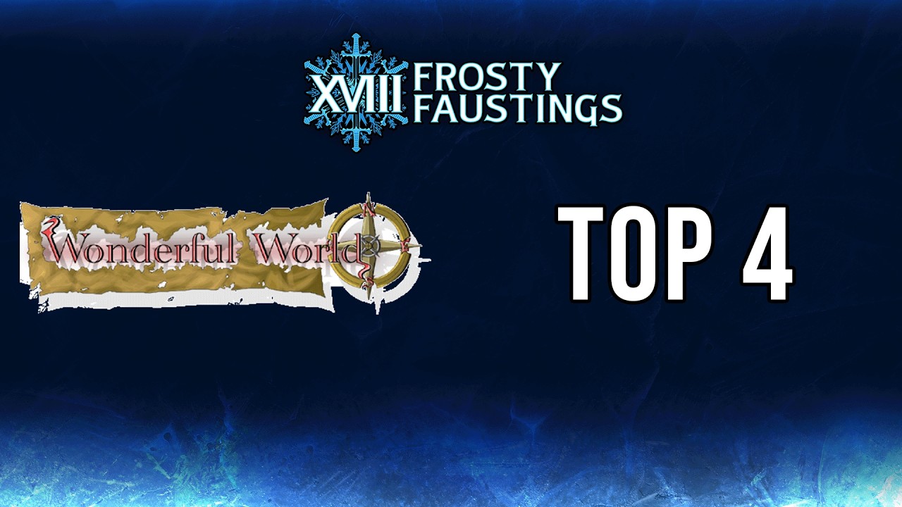 Frosty Faustings XVIII 2026: Vortex Gallery - Wonderful World - Top 4