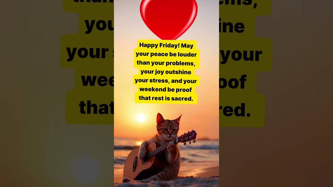 Happy Friday.Let peace interrupt your pressure.Joy is your birthright — claim it.