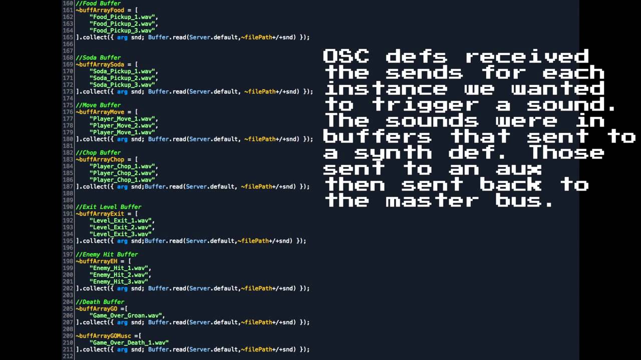 Unity 5 and SuperCollider (Custom Sound Engine) - Finished Project
