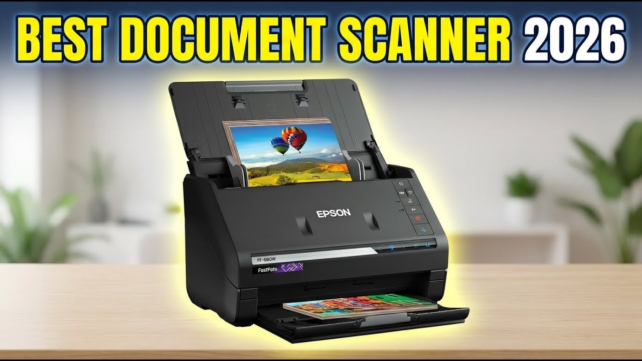 Best Document Scanner 2026: Top 9 Scanners for Fast, Professional Document Digitization